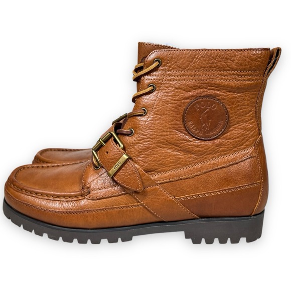 Polo Ralph Lauren | Shoes | Polo Ralph Lauren Boots Mens 1 Brown ...